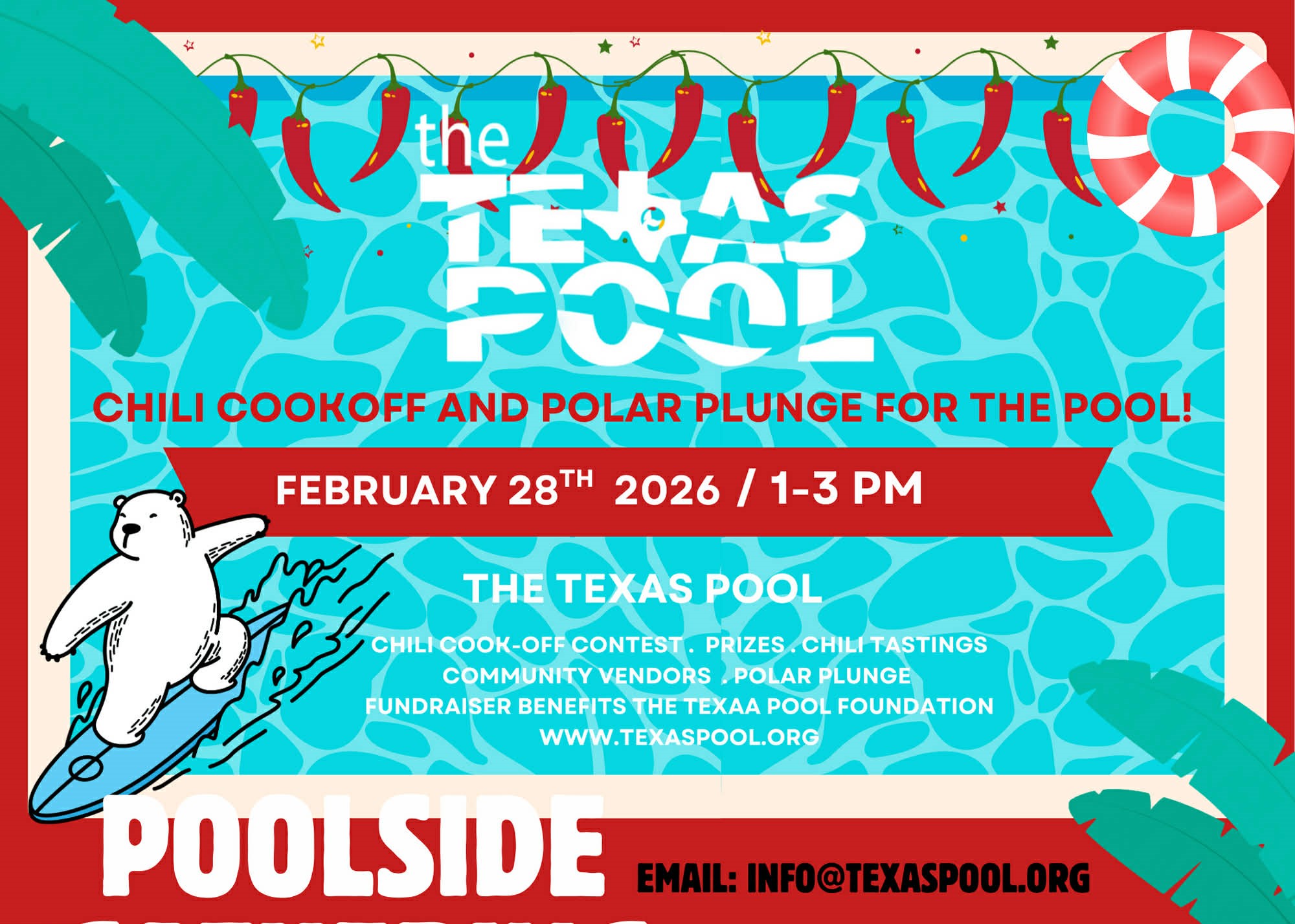 Chili Cookoff and Polar Plunge - The Texas Pool